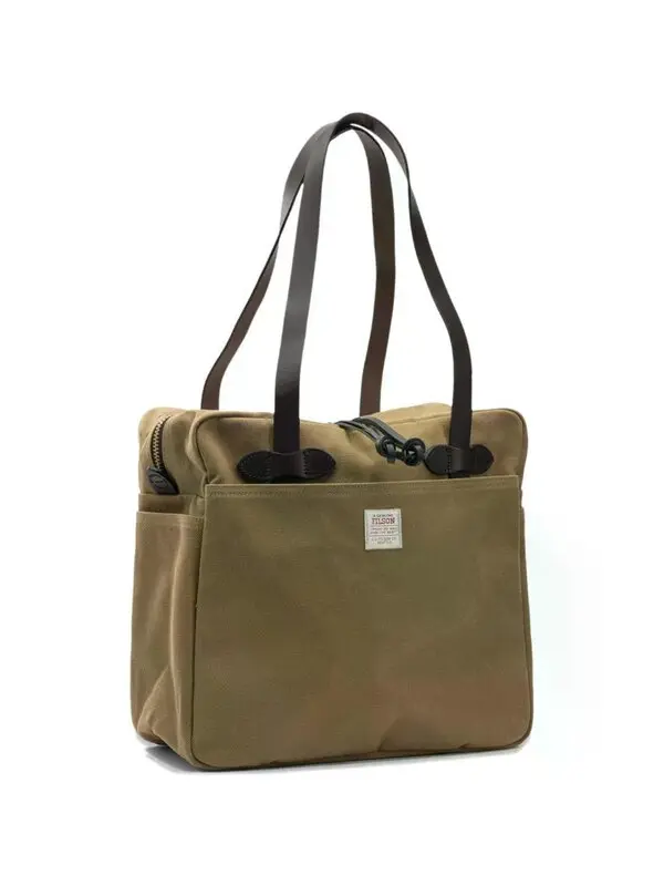 Filson Logo-patch Tote Bag - Brown