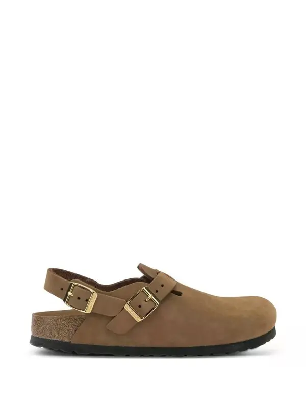BIRKENSTOCK Buckle-fastening Suede Sandals - Brown