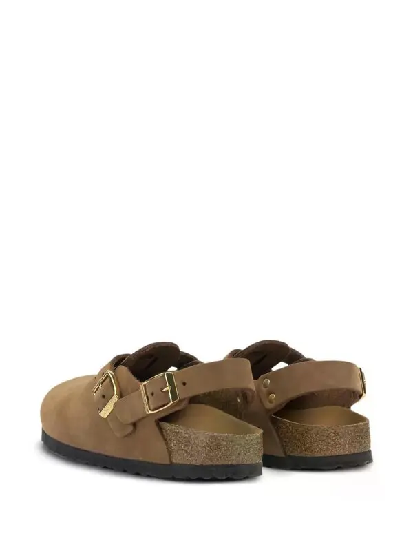 BIRKENSTOCK Buckle-fastening Suede Sandals - Brown