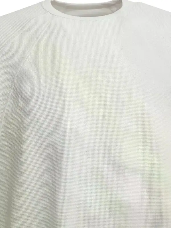 GOLDWIN Mesh Wf Actinoid Waffle-knit Raglan-sleeve T-shirt - Neutrals