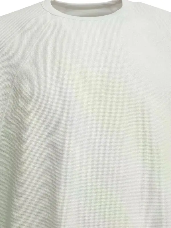 GOLDWIN Mesh Wf Actinoid Waffle-knit Raglan-sleeve T-shirt - Neutrals