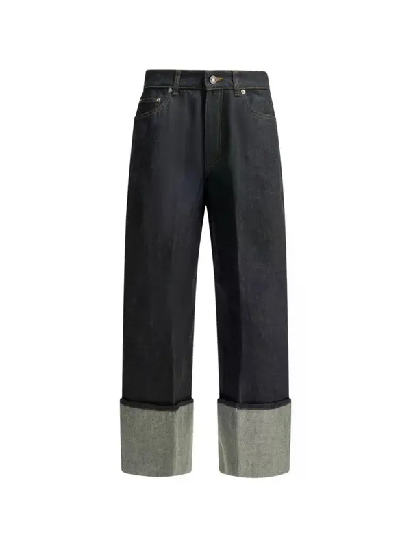 Givenchy Turn-up Cuff Jeans - Blue