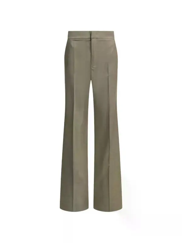 SA SU PHI Pressed-crease Wide-leg Trousers - Grey
