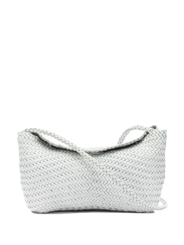 Dragon Diffusion Small Corsina Leather Shoulder Bag - White