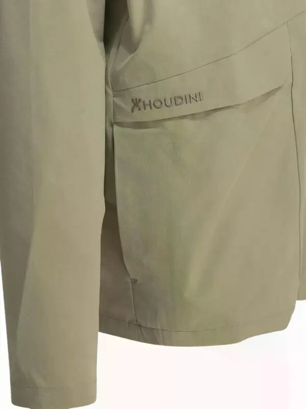 HOUDINI SPORTSWEAR Logo-embroidered Zip-up Jacket