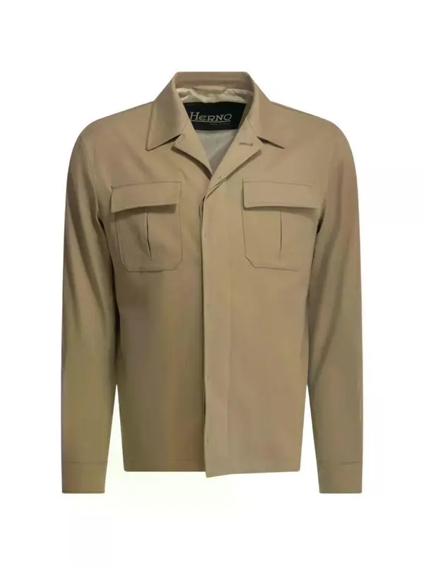Herno Flap-pocket Jacket - Neutrals