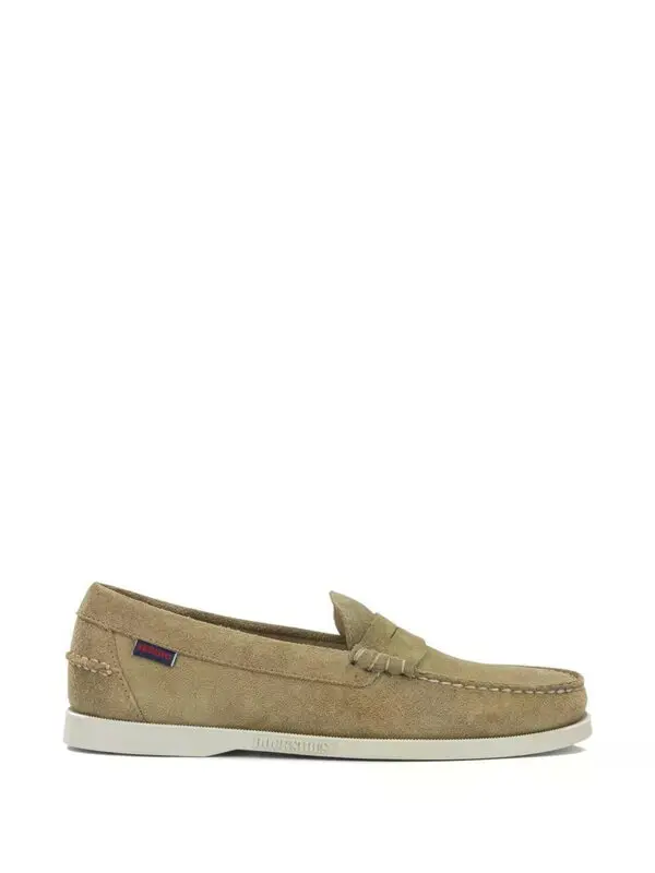 SEBAGO Docksides Suede Loafers - Neutrals