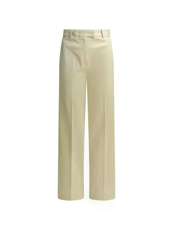 CIRCOLO 1901 High-waisted Trousers - Neutrals