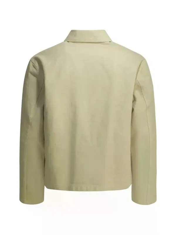Auralee Patch-pocket Coat - Neutrals