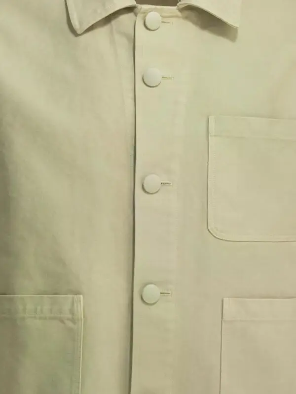 Auralee Patch-pocket Coat - Neutrals