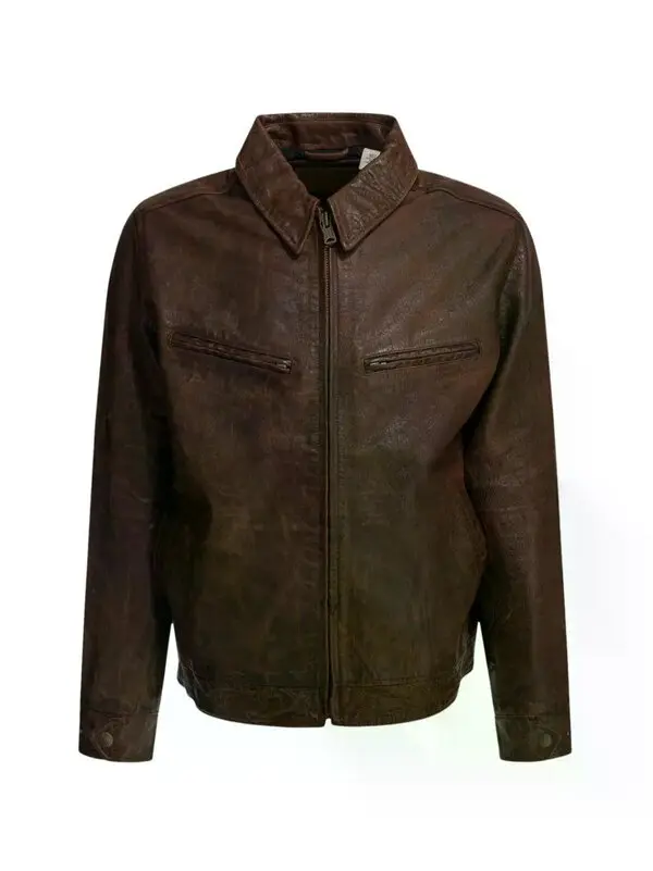 LEVI'S Corona Heights Leather Jacket - Brown