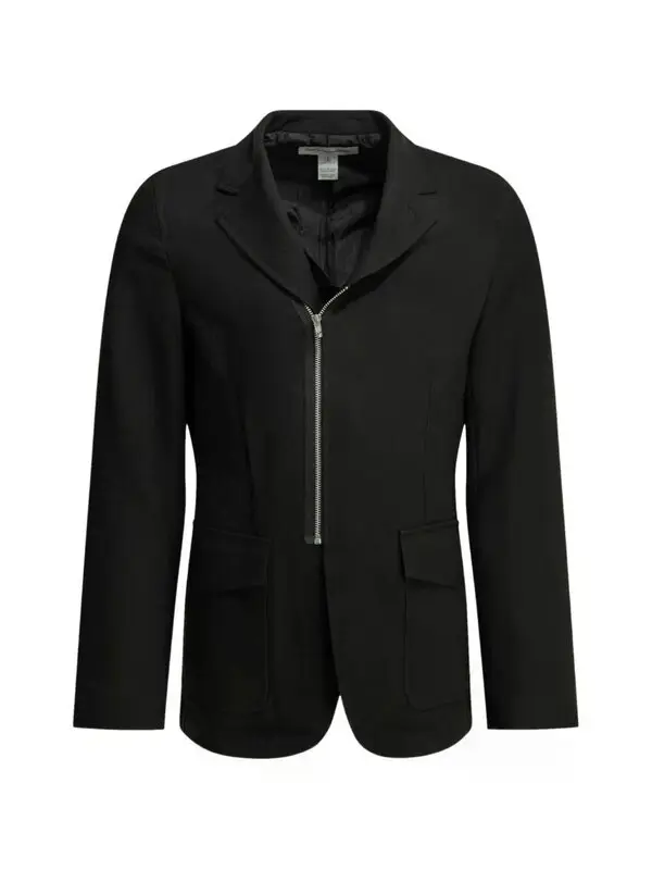 Comme Des Garçons Single-breasted Zip-up Blazer