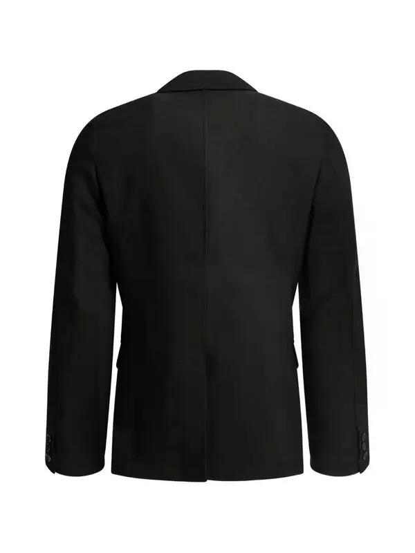 Comme Des Garçons Single-breasted Zip-up Blazer