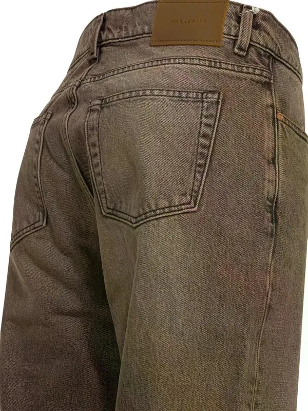 Our Legacy Logo-patch Jeans