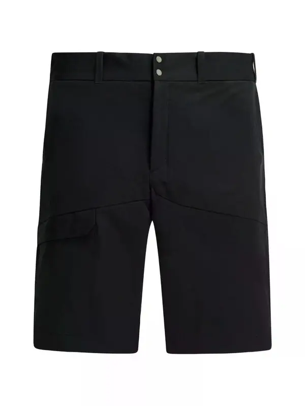 HOUDINI SPORTSWEAR Logo-embroidered Cargo Shorts - Black