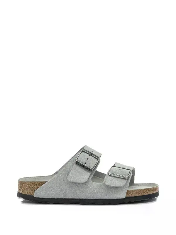 BIRKENSTOCK Arizona Buckle Sandals - Grey