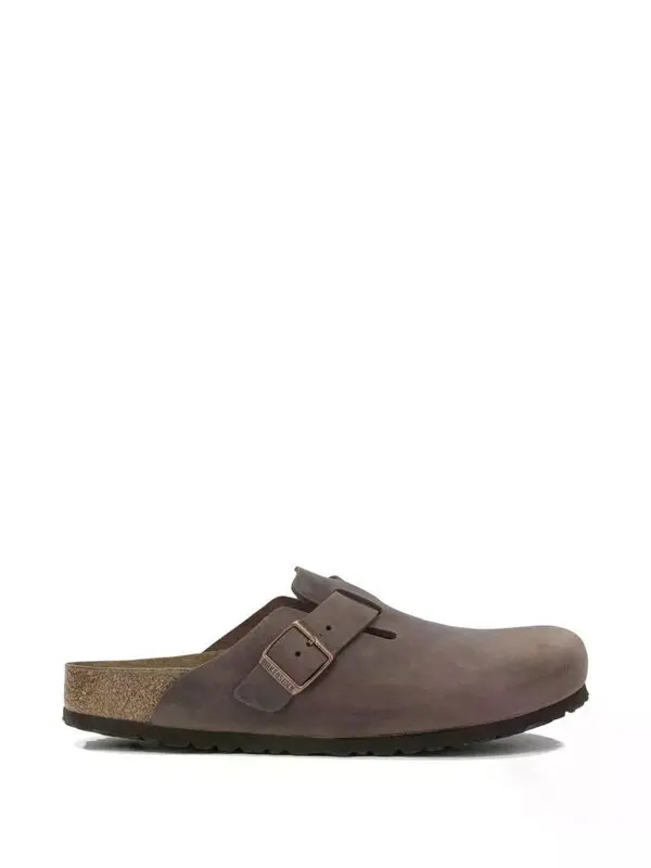 BIRKENSTOCK Buckle-fastening Leather Sandals - Brown