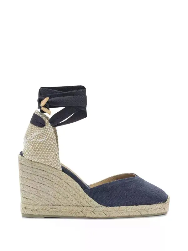 CastaÑer Chiara Espadrille Wedges - Blue
