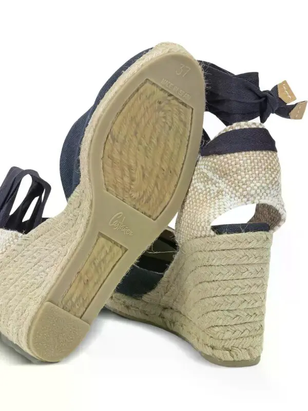 CastaÑer Chiara Espadrille Wedges - Blue