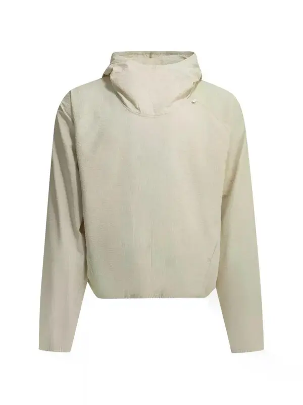 GOLDWIN Textured Hooded Windbreaker - Neutrals