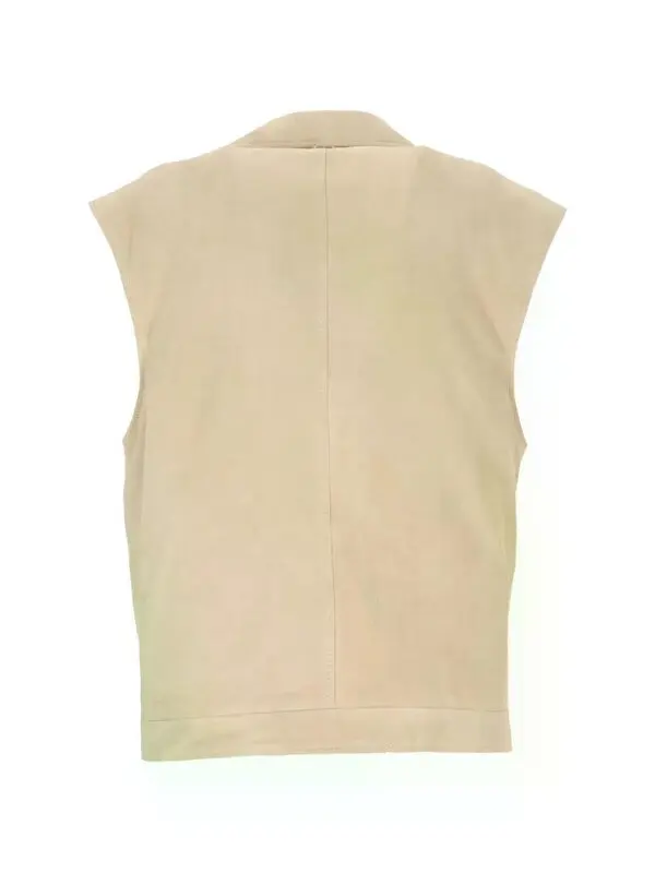 CASTELL Sleeveless Biker Jacket