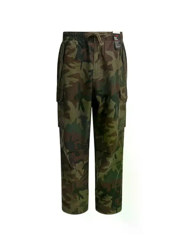 LEVI'S Baggy Field Camouflage-print Cargo Pants - Green