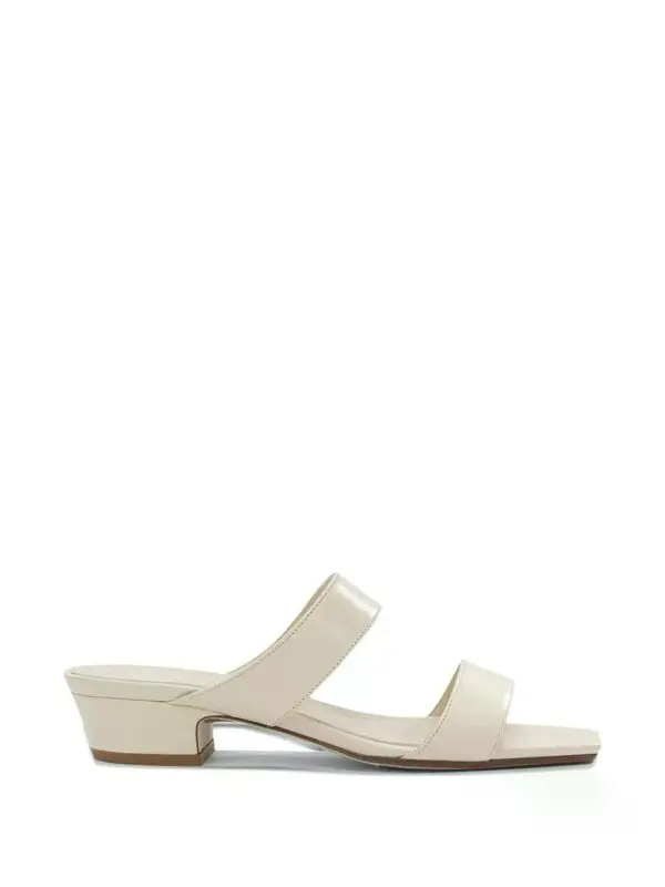 AeydĒ Kami Square-toe Sandals - Neutrals