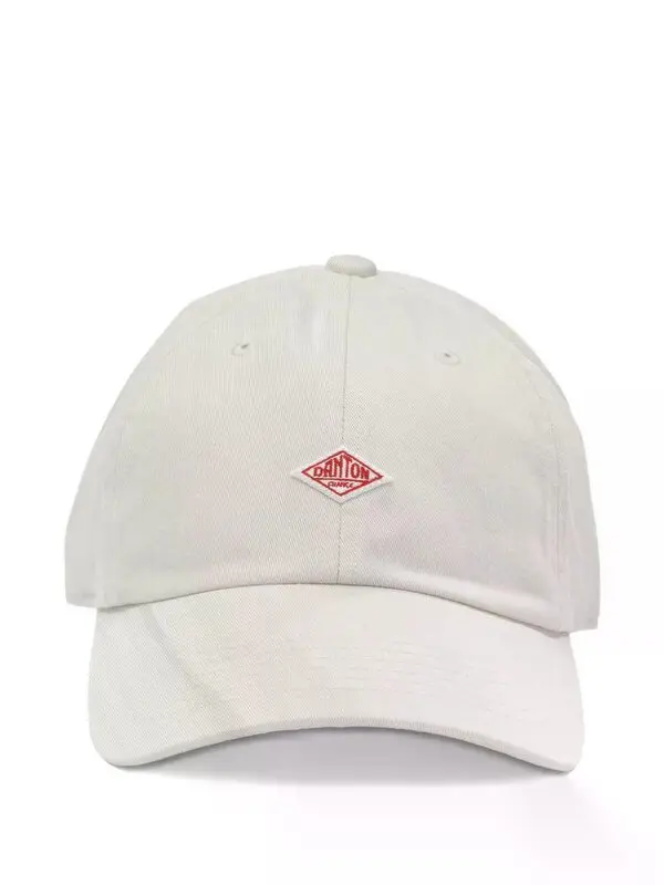 DANTON Logo-patch Baseball Cap - White