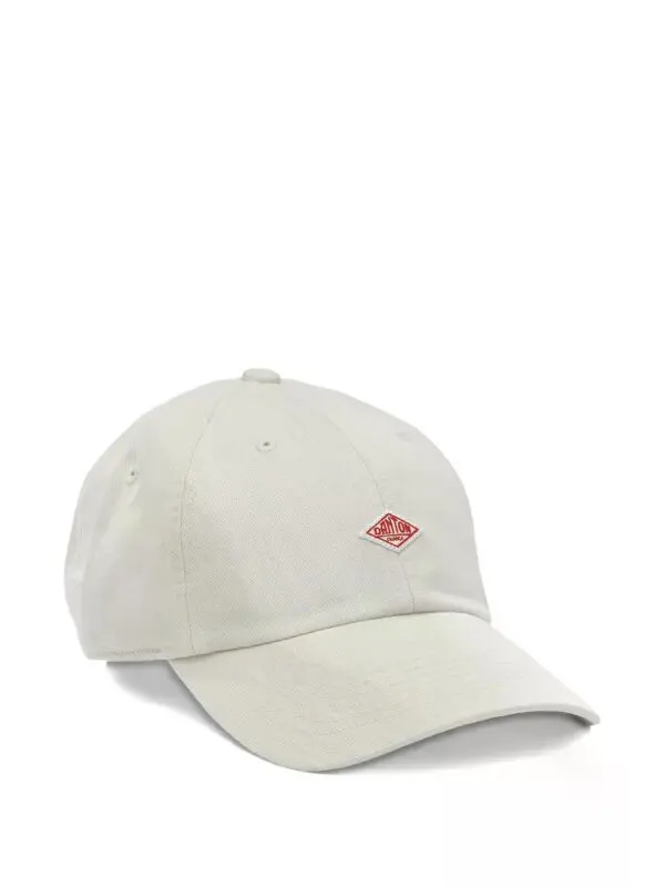 DANTON Logo-patch Baseball Cap - White