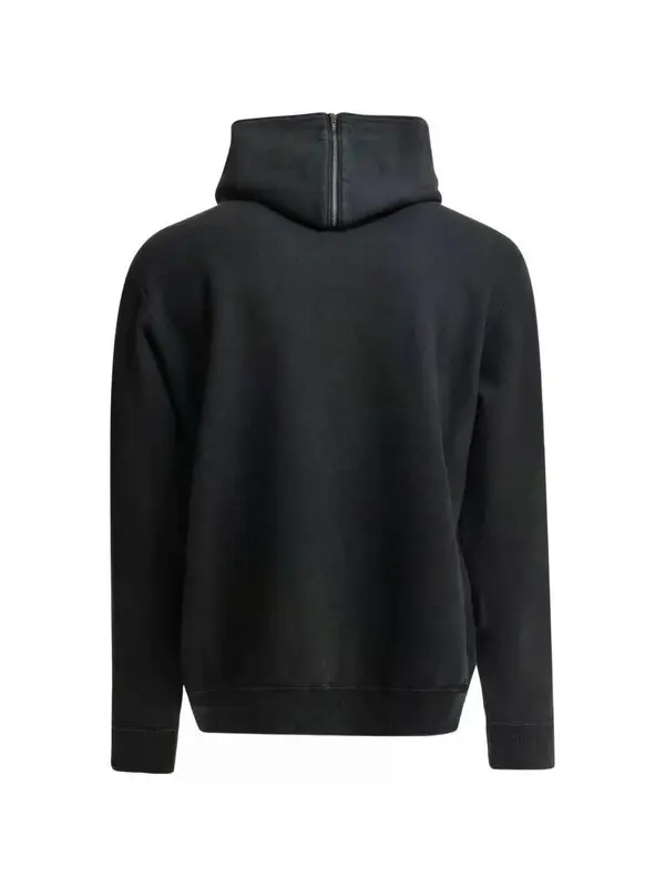 A.PRESSE Cotton Half-zip Hoodie