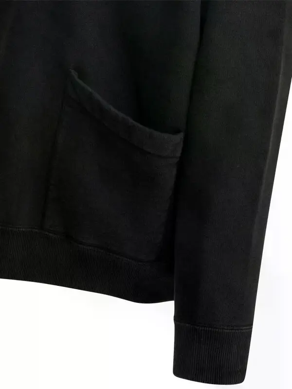 A.PRESSE Cotton Half-zip Hoodie