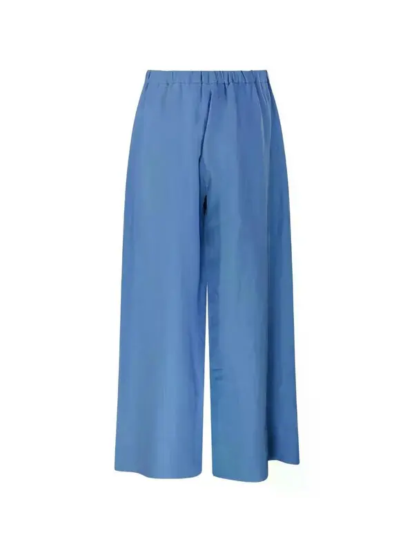 Max Mara Aurora Palazzo Trousers - Blue