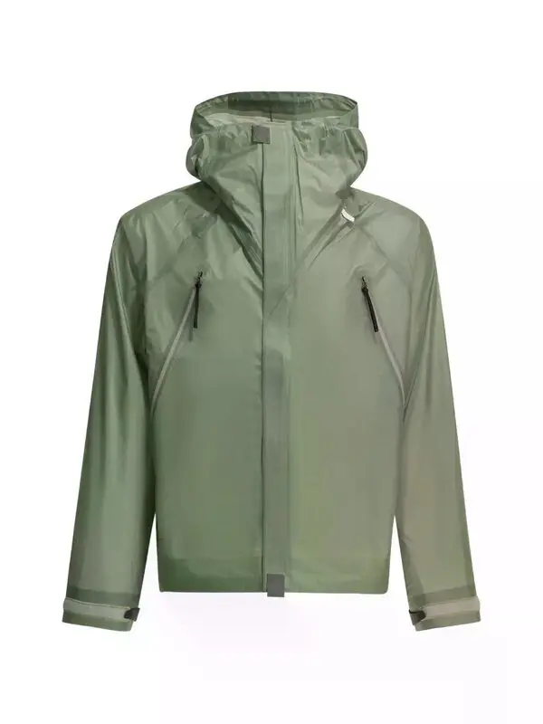 GOLDWIN Hooded Zip-up Coat - Green