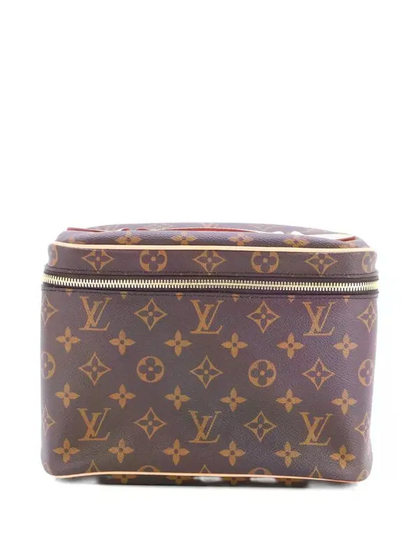 LOUIS VUITTON Vanity Case Monogram Canvas Bb Pouch - Brown