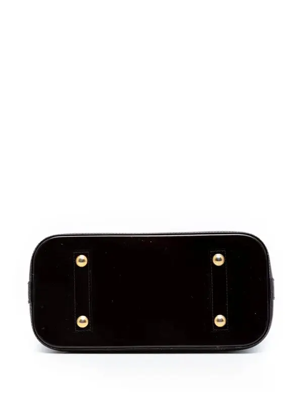 LOUIS VUITTON 2011 Monogram Vernis Alma Pm Handbag - Purple
