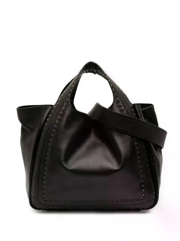 Valentino Garavani Small Nappa Atelier Tote Satchel - Black