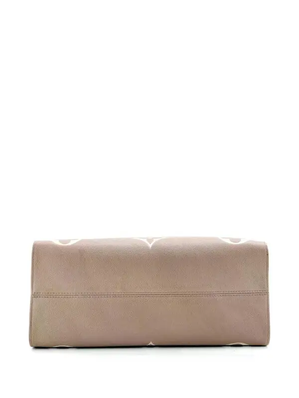 LOUIS VUITTON Onthego Tote Bicolor Monogram Empreinte Giant Mm - Neutrals