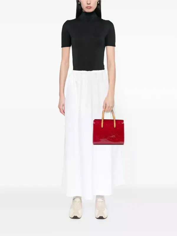 LOUIS VUITTON 2013 Monogram Vernis Catalina Bb Handbag - Red