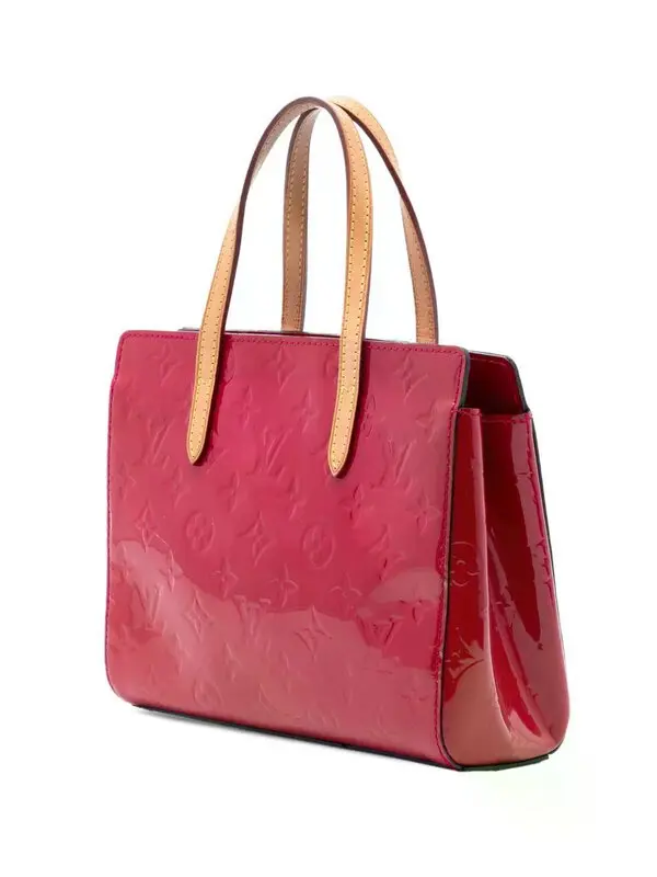 LOUIS VUITTON 2013 Monogram Vernis Catalina Bb Handbag - Red