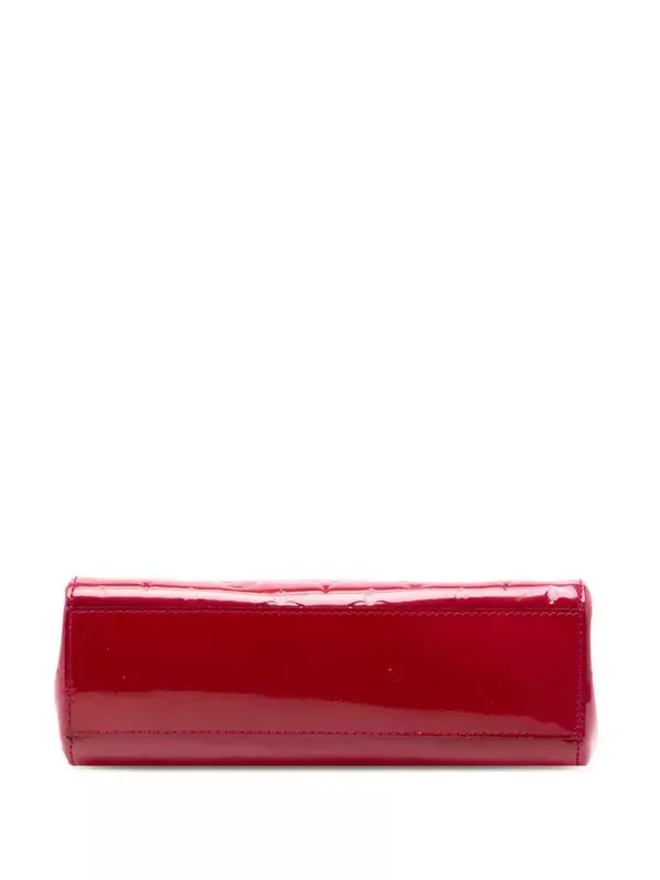 LOUIS VUITTON 2013 Monogram Vernis Catalina Bb Handbag - Red