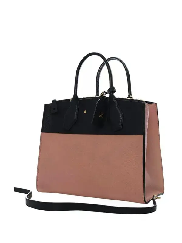 LOUIS VUITTON 2017 City Steamer Mm Satchel - Pink