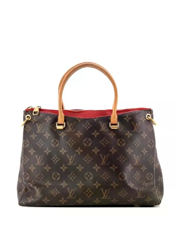 LOUIS VUITTON Pallas Tote Monogram Canvas - Brown