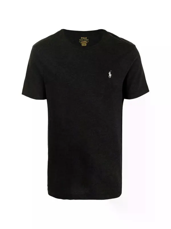 Polo Ralph Lauren Logo-embroidered T-shirt - Grey
