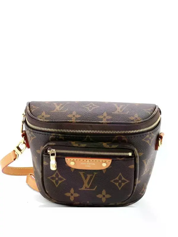 LOUIS VUITTON Bum Bag Monogram Canvas Mini - Brown