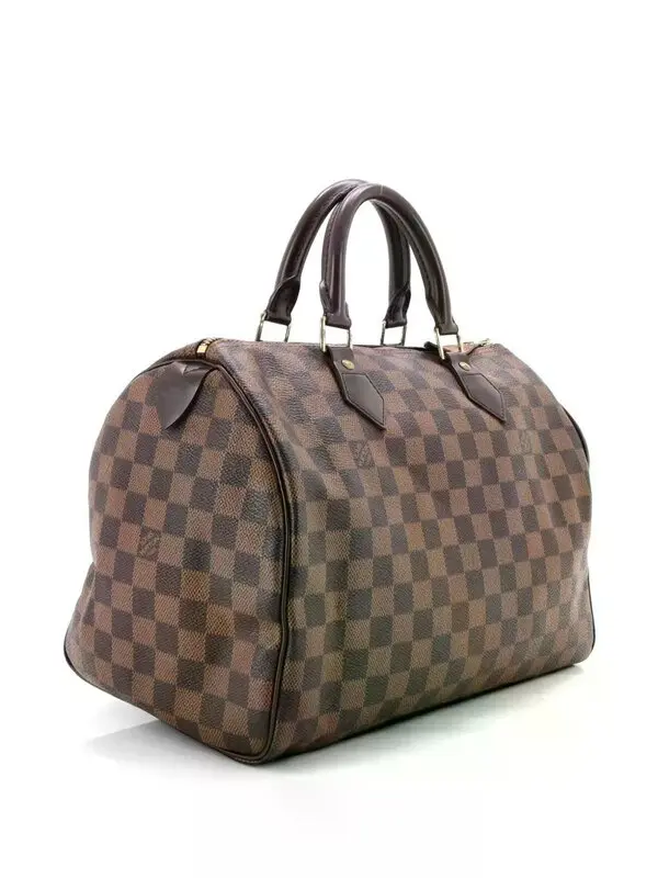 LOUIS VUITTON Speedy Handbag Damier 30 Satchel