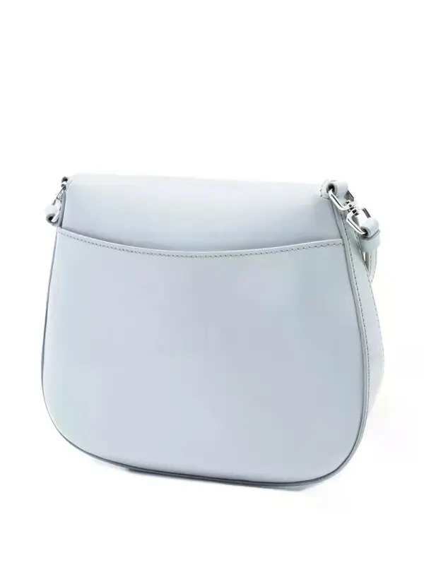 Prada 2000-2013 Mini Brushed Leather Cleo Flap Shoulder Bag