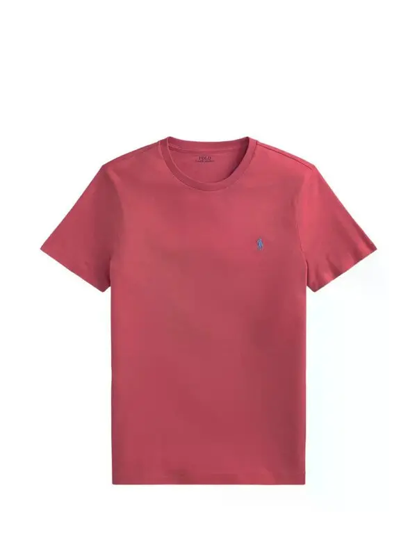 Polo Ralph Lauren Embroidered-logo T-shirt - Red