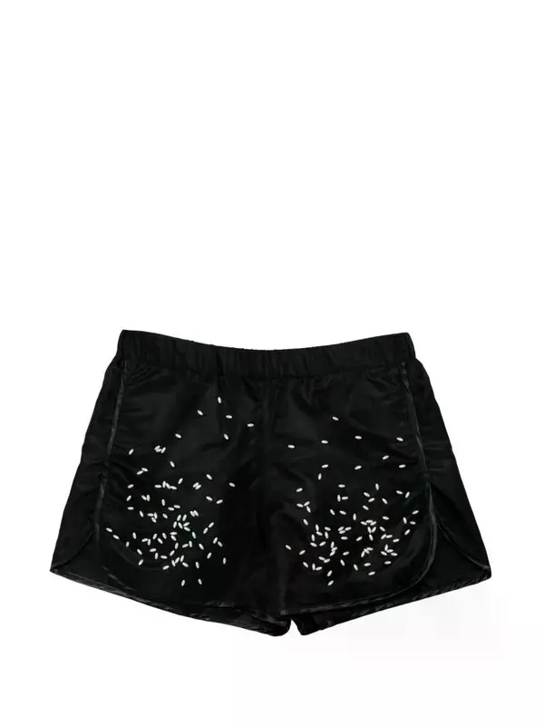 DOUBLET Spilled Rice Shorts - Black