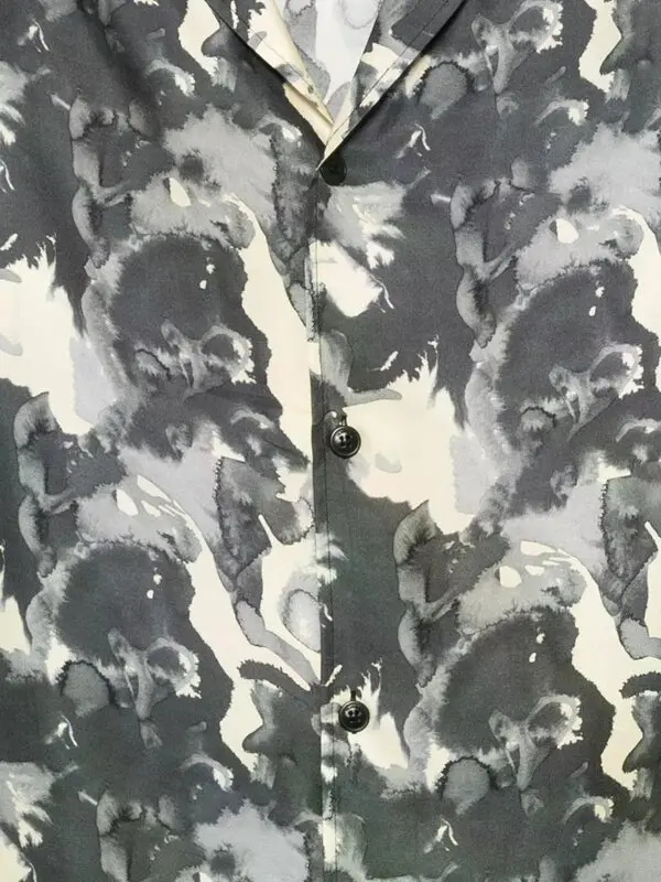 Nanushka Abstract-print Short-sleeve Shirt