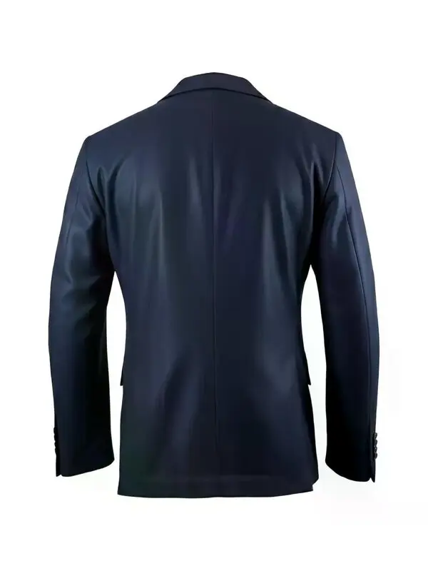 Tagliatore Buttoned Shawl-collar Blazer